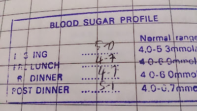 ME AND YOU: BSP (Blood Sugar Profile) #1